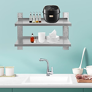 YIYIBYUS Wall-Mounted Shelf,Commercial Wall Mounted Floating Shelving (47.2 * 12.6 inch)