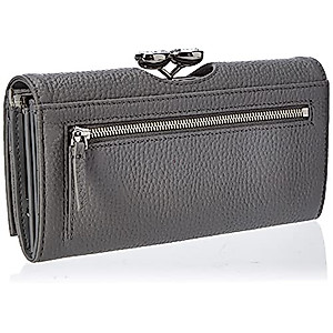Ted Baker Women's 0 Travel Accessory-Bi-Fold Wallet, Grey, us:one Size