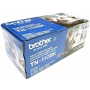 Original Brother TN-110BK, TN-110C, TN-110M, TN-110Y (TN110BK, TN110C, TN110M, TN110Y) 1500~2500 Yield Black, Cyan, Magenta, Yellow Toner Cartridge 4 Pack Set - Retail