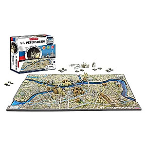 4D Cityscape St. Petersburg, Russia Puzzle