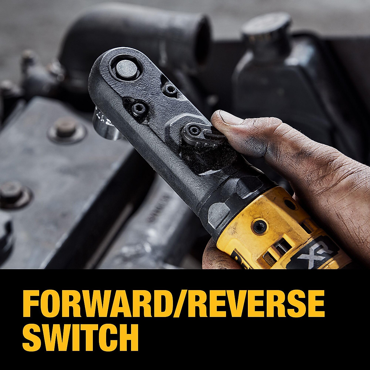 DEWALT 20V MAX XR Cordless Ratchet Set, 3/8" and 1/2" Sealed Head Ratchet, Battery and Charger Included (DCF510GE1)