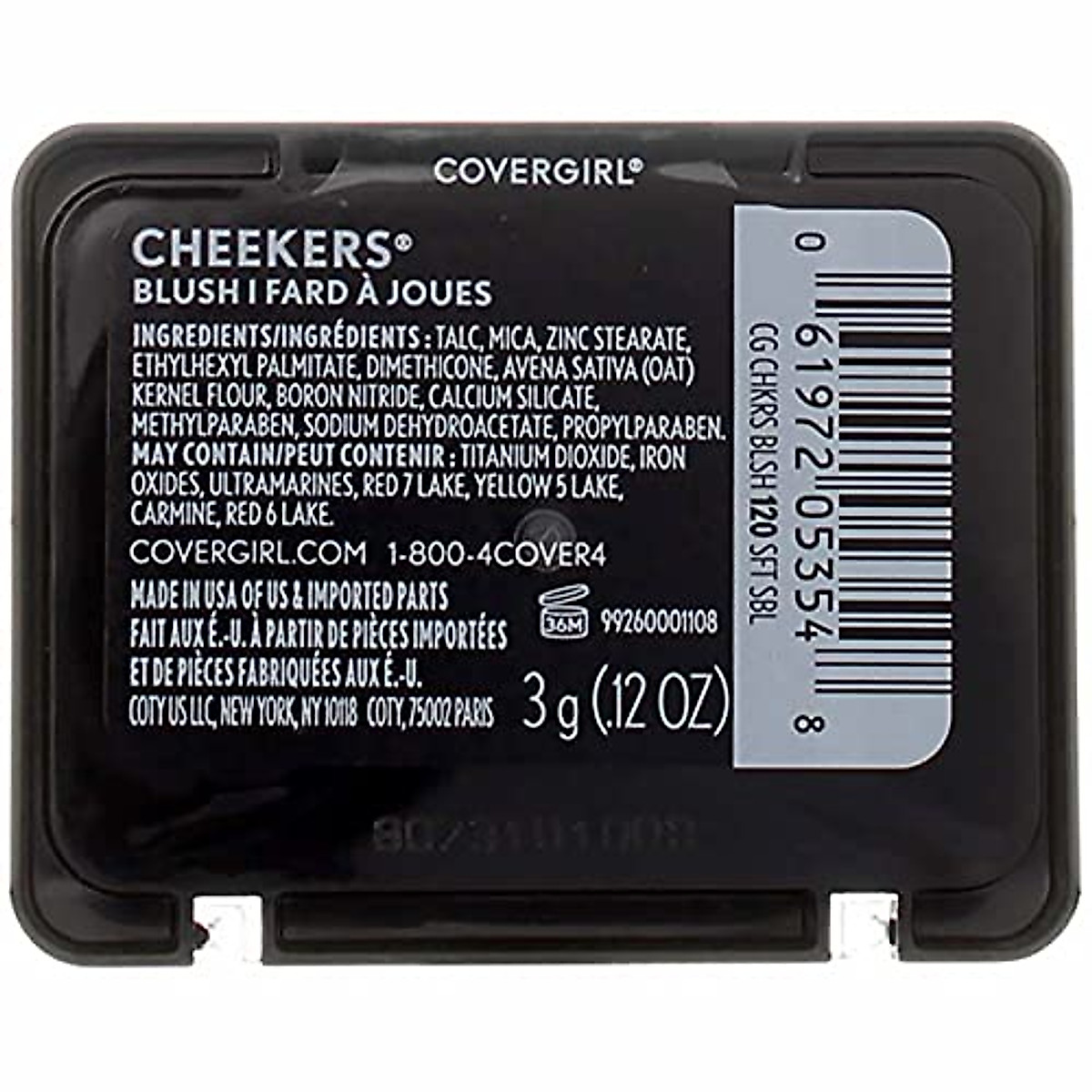 CoverGirl Cheekers Blush, Soft Sable 120