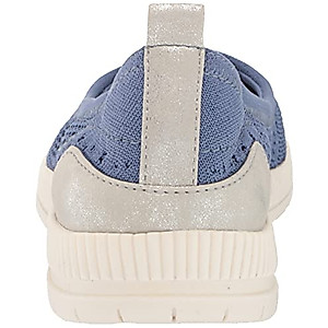 Easy Spirit Women's Glitz 2 Sneaker, Blue 421, 7.5 Narrow