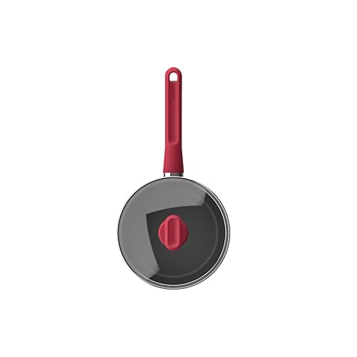 GoodCook ProEase Nonstick Sauce Pan with Lid, 2-Quart, Black, Nonstick Cookware, Even Heating, Dishwasher Safe, Ergonomic Handle, Non-Toxic, Durable Cooking Pot