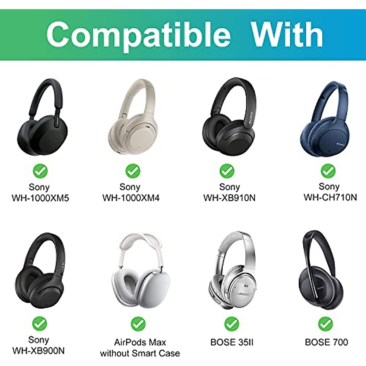 XANAD Carrying Headphone Case for Sony, JBL,Beats, Behringer, Audio-Technica, Philips, Xo Vision, Bose, Photive, Maxell, Panasonic and More Headset
