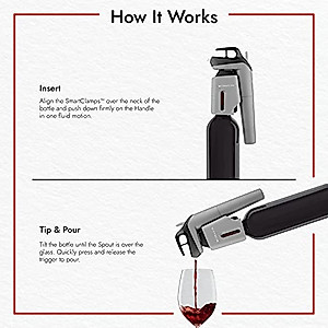 Coravin Timeless Three SL Wine-by-the-Glass-System - Wine Saver and Pourer with 1 Argon Gas Capsule