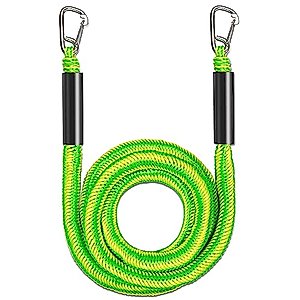 Botepon Boat Bungee Anchor Lines for Beach Anchor, Boat Beach Anchor Rope for Beach Boat, PWC, Jet Ski Or Seadoo, PWC Accessories, 7ft Stretch to 14ft