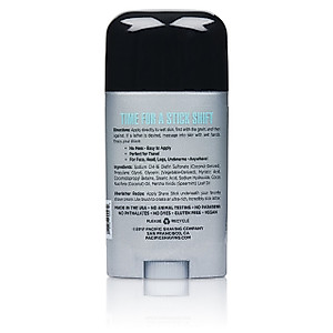 Pacific Shaving Company Ultra Slick Shave Stick - Easy Apply, No Mess, Smooth Shaves & Soft Skin, TSA Friendly, All Skin Types, With Safe and Natural Ingredients, 75 gm (2-Pack)