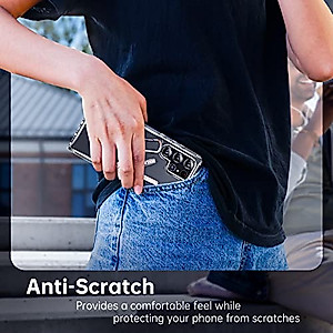 LK for Samsung Galaxy S23 Ultra Case, [Military Grade Drop Protection] [Not Yellowing] Matte-Finish, Shockproof, Anti-Scratch Protective Case for S23 Ultra 5G, Matte Clear