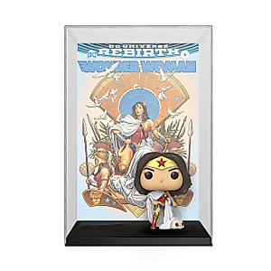 Wonder Woman 80th Rebirth on Throne (DC Comics) Funko Pop! Vinyl Comic Cover
