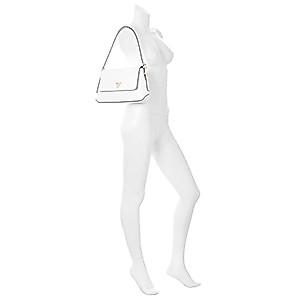 GUESS Desideria Flap Shoulder Bag, White