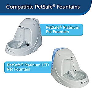 PetSafe Replacement Pump for Pet Drinking Fountains, Compatible with PetSafe Drinkwell Platinum and Platinum LED Dog and Cat Water Dispensers - PAC00-13204,Black
