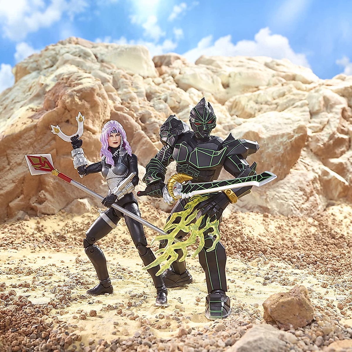 Power Rangers Lightning Collection in Space Ecliptor and Astronema 2-Pack 6-Inch Premium Collectible Action Figure Toys with Accessories (Amazon Exclusive)