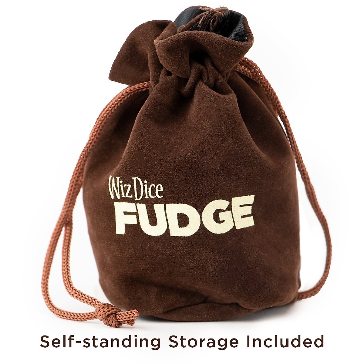 Wiz Dice - Fudge Dice GM Starter Set - Polyhedral Set with Bag for RPG Adventure Games - D6 Dice with Plus, Minus, and Blank Faces - Mystical - 20 ct