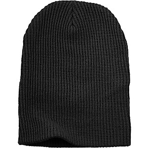 KBW-12 BLK Comfortable Soft Slouchy Beanie Collection Winter Ski Baggy Hat Unisex Various Styles