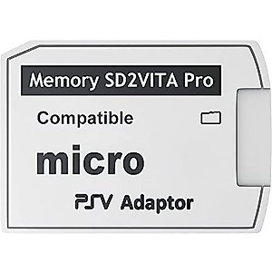 Skywin SD2Vita PS Vita Memory Card Adapter Compatible with PS Vita 1000/2000 3.6 or HENkaku System (1 Pack)
