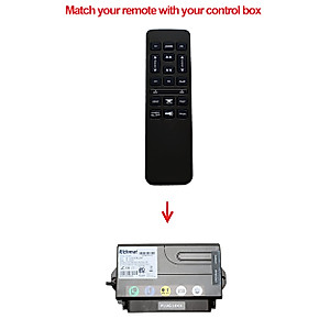 Richmat HJH55 Adjustable Bed Replacement Remote Control