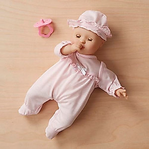 Melissa & Doug Mine to Love Jenna 12" Soft Body Baby Doll With Romper, Hat - Washable Doll Accessories, First For Toddlers 18 Months And Up