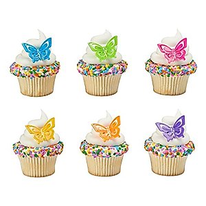 DecoPac Butterfly Cupcake Ring - Stock