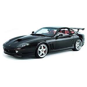 1997 550 "Koenig Special Black with Red Interior 1/18 Model Car by GT Spirit GT336