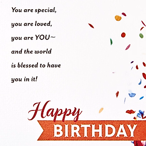 Hallmark DaySpring Religious Birthday Card (Celebrating You)