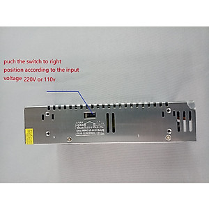 Strength DC 48V 10A Switching Power Supply 480W AC-DC Converter Transformer Switch Power Supply Driver Adapter AC110/220V±15%