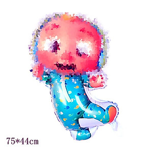 Pink Cartoon Party Supplies Favors, Birthday Decoration Include Banner, Plates, Tablecloth, Forks, Cake Topper, Foil Balloons Tableware for Kids Pink Cartoon Birthday Boys and Girls