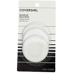 CoverGirl Makeup Masters Powder Puffs, 3 ct, 2 pk
