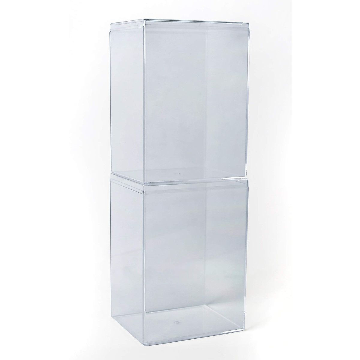 Hard Plastic Funko Pop Protector Display Case - Stackable & Interlocking (20) Boxes