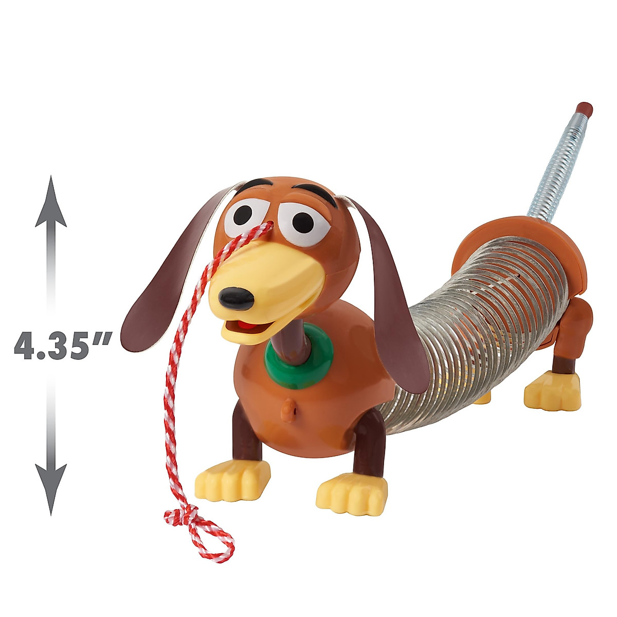 Disney and Pixar Toy Story Slinky Dog Jr Pull Toy, Toys for 3 Year Old Girls and Boys, Kids Toys for Ages 18 Month by Just Play