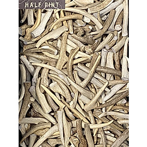 Natural Dakota Premium Deer Antler Dog Chew Toys (Small) Half-Pint