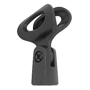 Rockville PRO-D7 7 Mic Drum Kit w/Bass+Snare+Condenser Overhead Microphones, Black