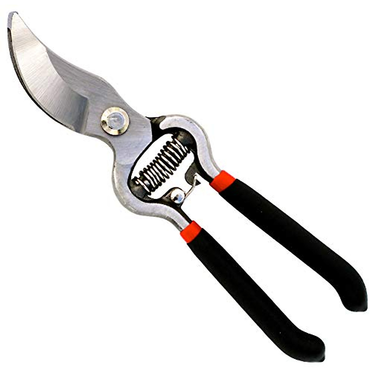Garden Guru Indestructible All Steel Pruning Shears Scissors Clippers - Professional Bypass Hand Pruner - High Performance Forged Steel - Comfort Grip Handles - Perfect for Gardening Trimming Pruning