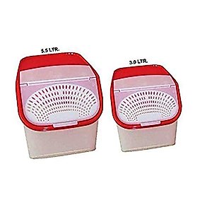 Tupperware Access Mate Potato & Onion Keeper, Set Of 2