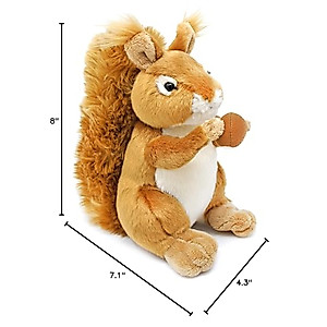 TigerHart Carter The Squirrel - 8 Inch Stuffed Animal Plush