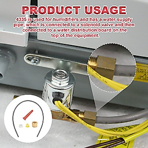 Replacement Humidifier Parts Feeding Tube Supplies Humidifier Feed Tube Assembly Model 4335 for fit Aprilaire 400&500&600