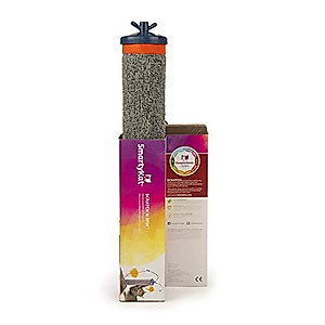 SmartyKat Scratch 'N Spin Carpet Cat Scratching Post with Spinning Wand Toys - Gray, One Size