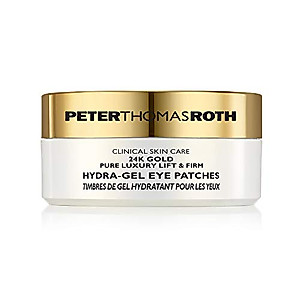 Peter Thomas Roth | 24K Gold Pure Luxury Lift & Firm Hydra-Gel Eye Patches | Anti-Aging Under-Eye Patches, Help Lift and Firm the Look of the Eye Area