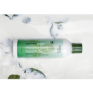 EDEN BodyWorks Peppermint Tea Tree Hair Milk | 8 oz | Moisturize, Nourish, & Refresh Hair and Scalp - Packaging May Vary