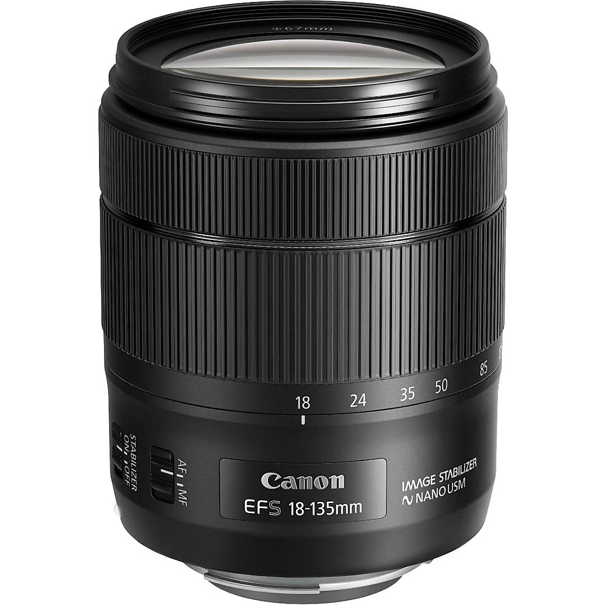 Canon Cameras US 1276C002 All-Round Lens EF-S 18-135mm f/3.5-5.6 is USM (Black)
