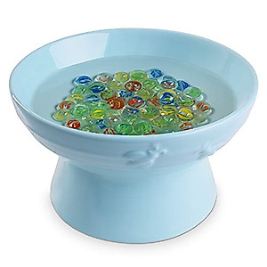 Navaris Bee Watering Station - Ceramic Bowl for Feeding and Watering Bees, Butterflies, Small Insects - Decorative Water Station for Gardens and Yards