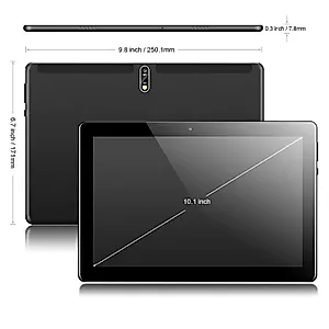 MAVIS LAVEN 10.1 Inch Tablet, Mini Tablet RAM 16G for Android11.0 System 8MP 16MP Octa Core HD Screen for Home (US Plug)