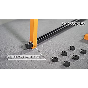 KASTFORCE KF1006 Lumber Storage Rack 6-Level System 110 lbs (50kg) per Level with Durable Sheet Metal Screws, Wood Rack, Workshop Rack