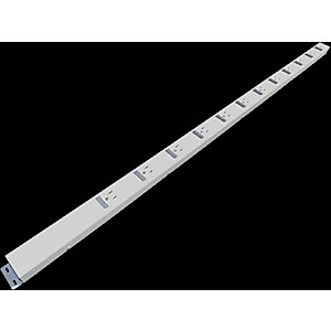 48” 12-Outlet Hardwired Power Strip