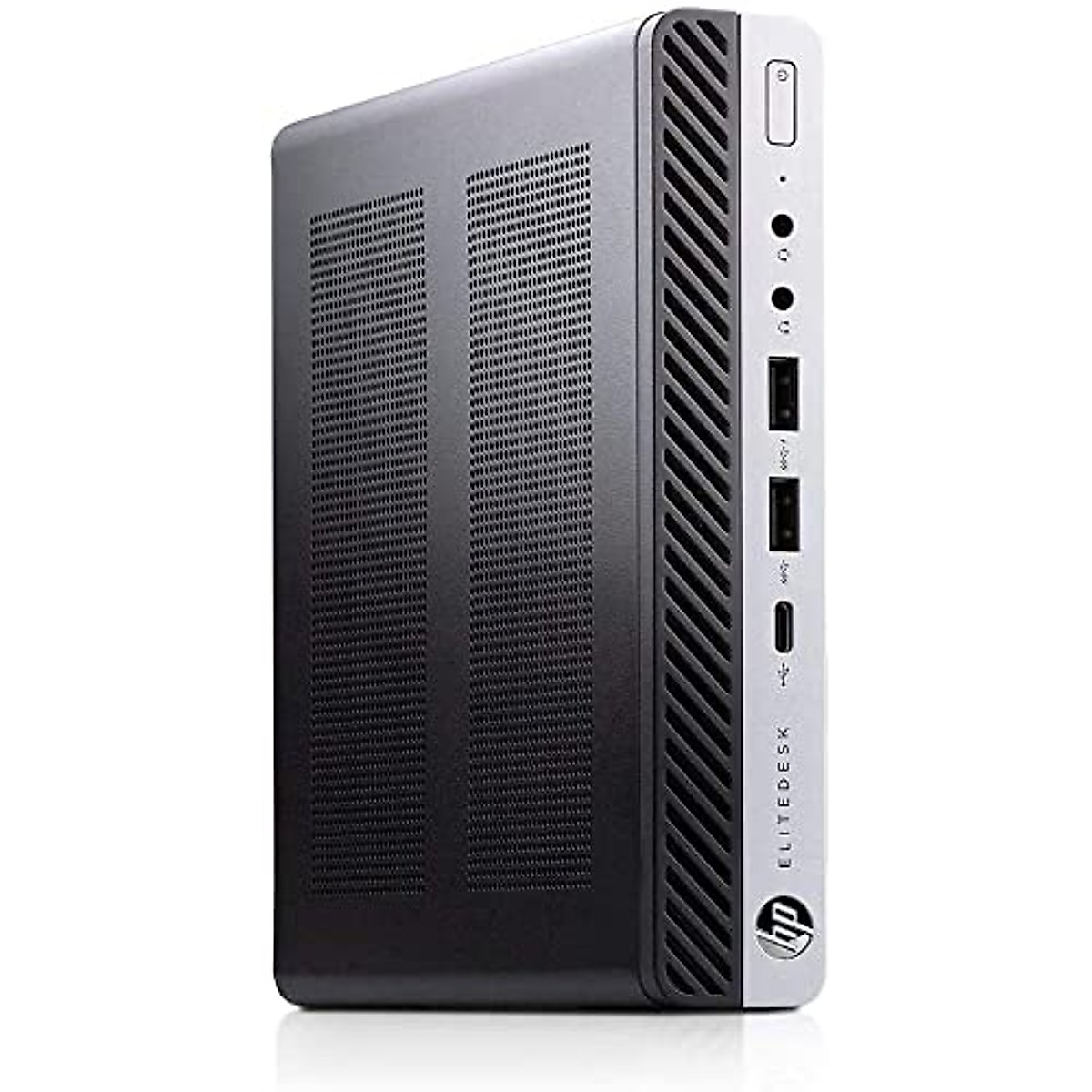 HP Elitedesk 800 G3 Mini Desktop (Intel Quad Core i5-6500T, 32GB DDR4 RAM, 512GB NVME SSD+500GB SATA Type-C, DisplayPort DP, USB WiFi, Ethernet, Kbd+Mou, Windows 10 Pro 64-bit with 24" LCD (Renewed)