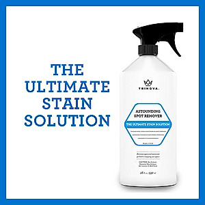 TriNova Astounding Spot Remover - Spot Cleaner for Carpet and Upholstery, Cleans Stains on Couch, Sofa, Fabric & More | Removes Red Wine & Coffee Stains with Ease 18 fl oz