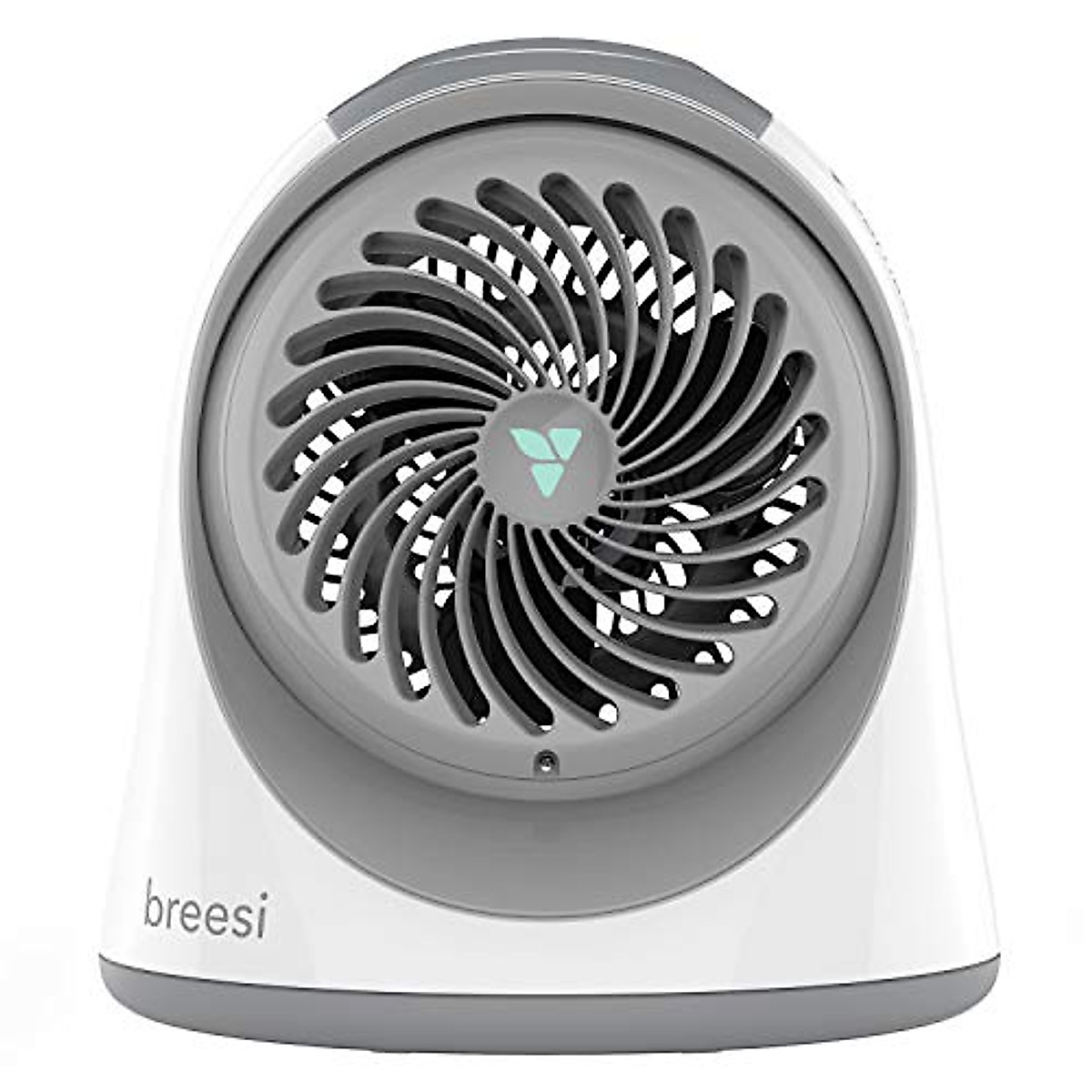 Vornadobaby Breesi Nursery Air Circulator Fan for Baby and Kids Room with Child Lock, Hidden Cord Storage, Finger-Friendly Design, White