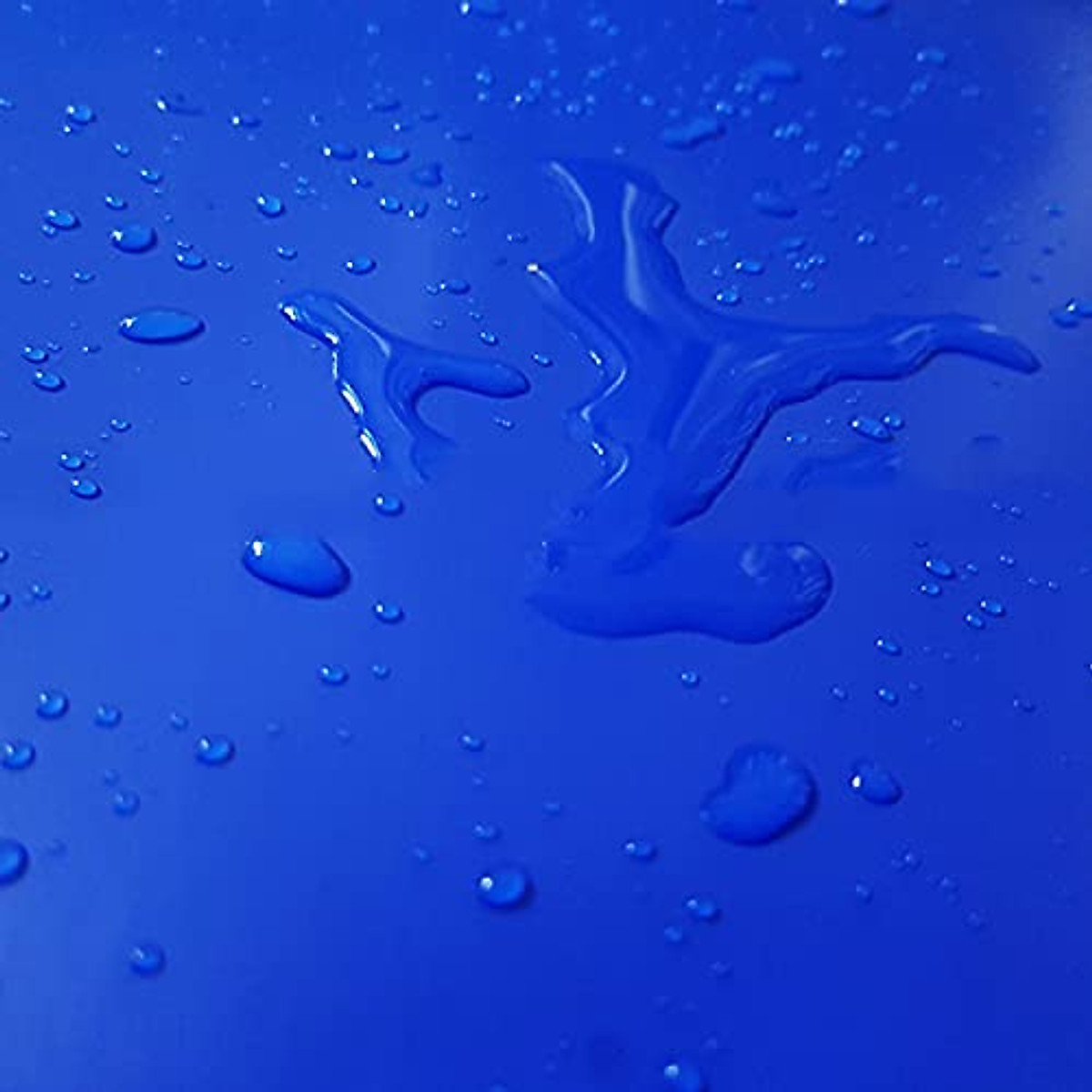 ELEBOX Aquarium Background Blue Black Fish Tank Background Picture 2 Sides Fish Backdrop for Aquarium Wallpaper 20" x 48"