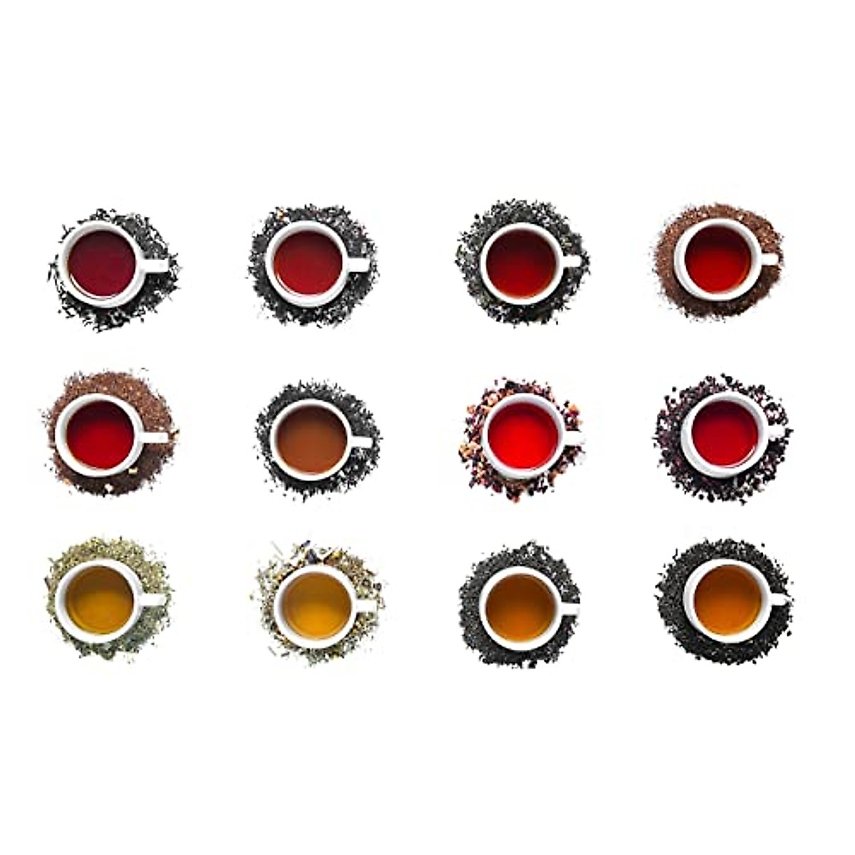 Cha4TEA 100-Count Variety Sampler Pack for Keurig K-Cup Brewers, 10 Flavors