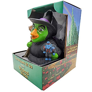 CelebriDucks Wicked Witch - Premium Bath Toy Collectible - Fantasy Movie Themed - Perfect Present for Collectors, Celebrity Fans, Music, and Movie Enthusiasts